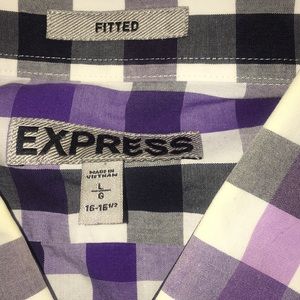 Express | Shirts | Express Fitted Shirt | Poshmark